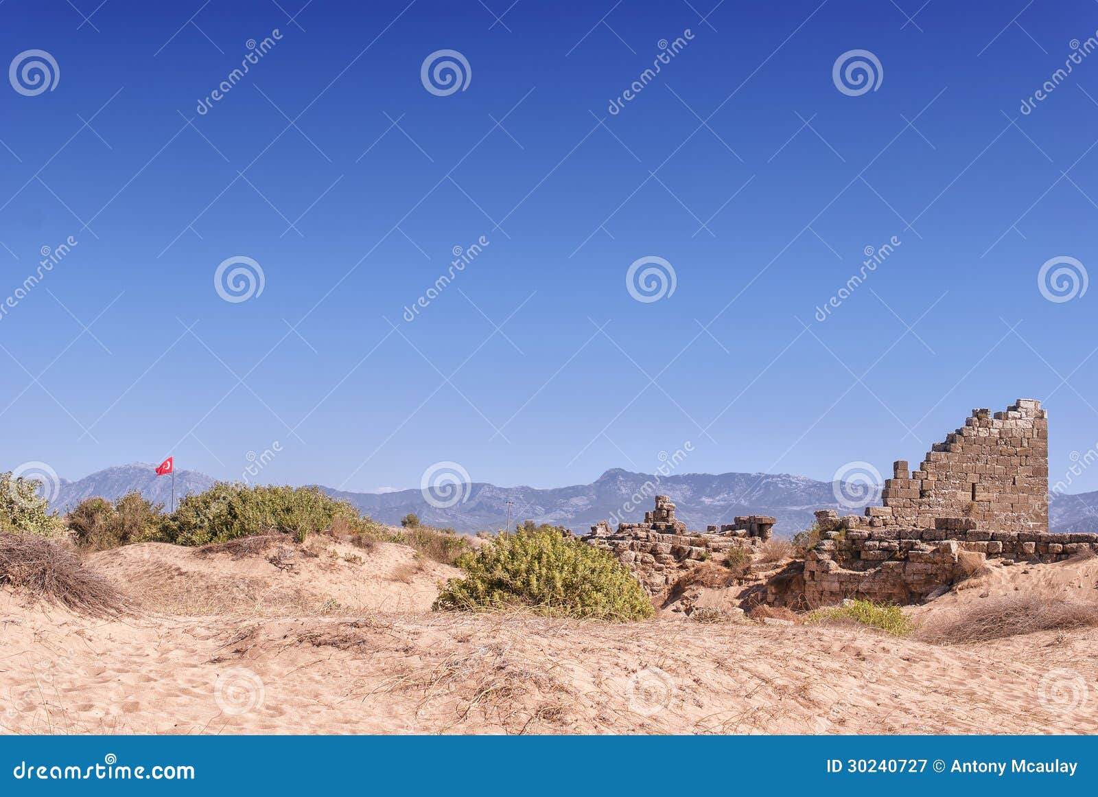 Side East Necropolis 03 stock image. Image of east, anatolian - 30240727