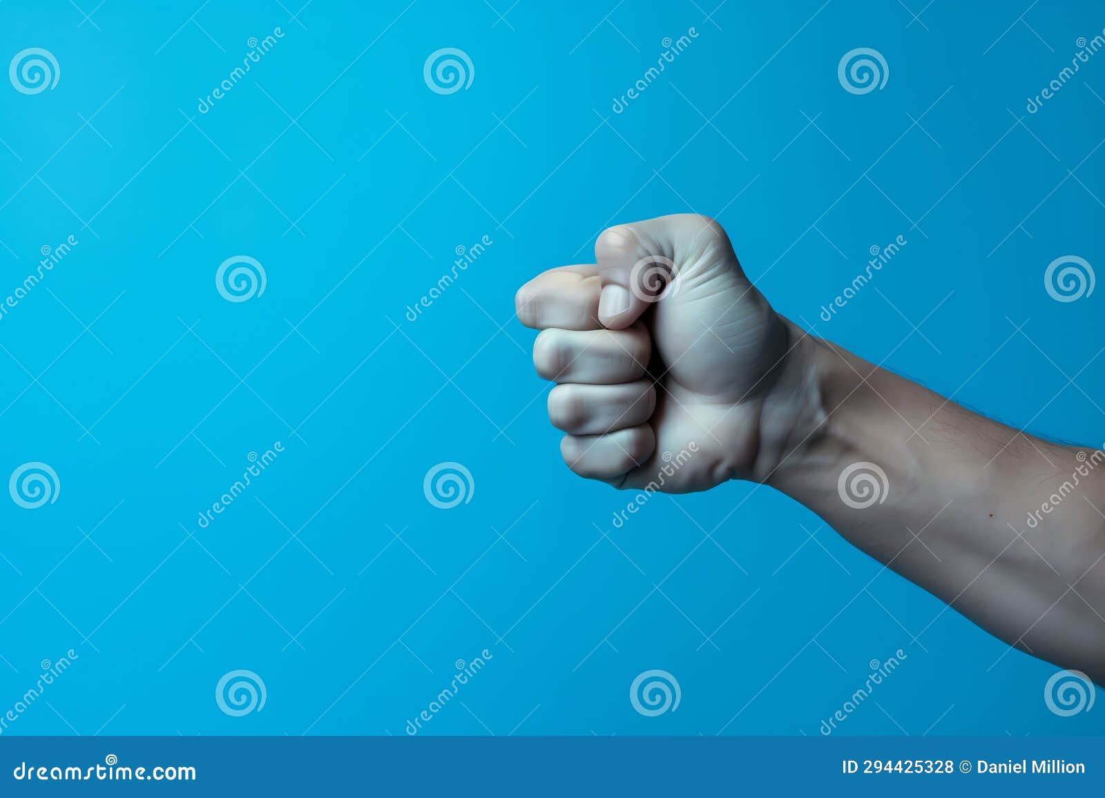 Angry Hand Gesture On Green Background Royalty-Free Stock Image ...