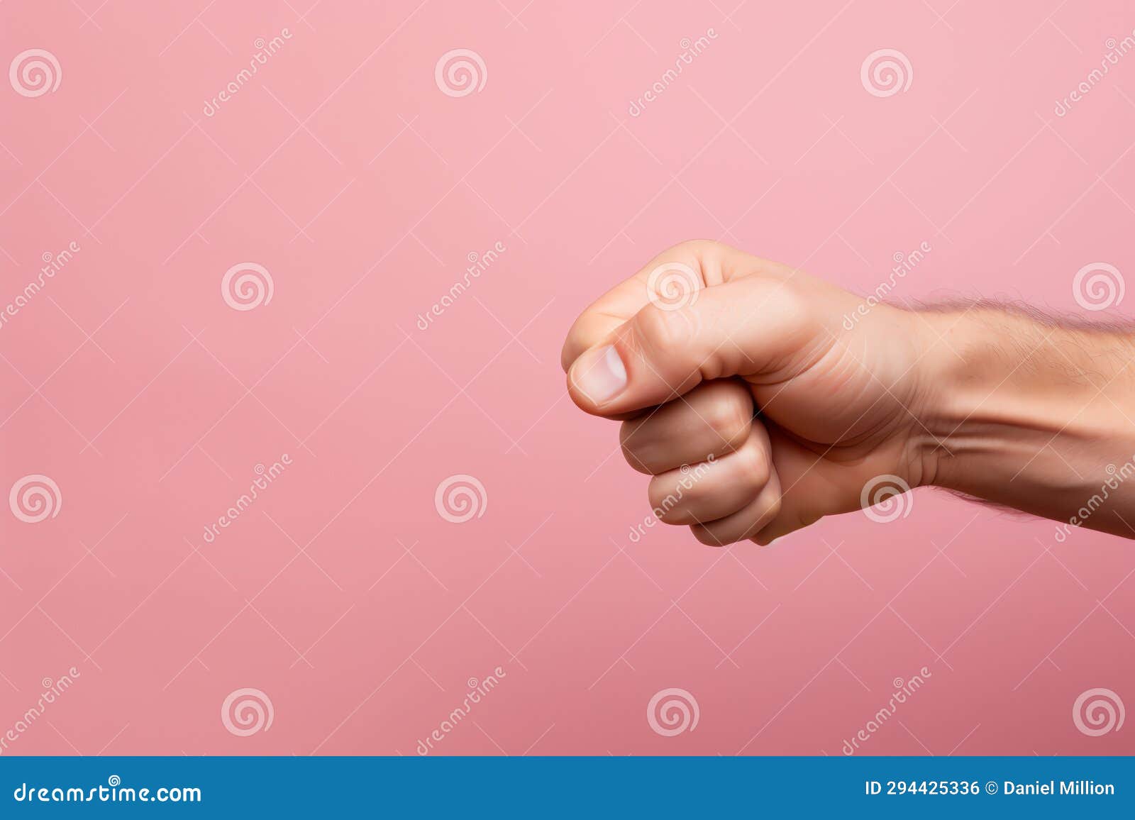 Angry Hand Gesture On Green Background Royalty-Free Stock Image ...