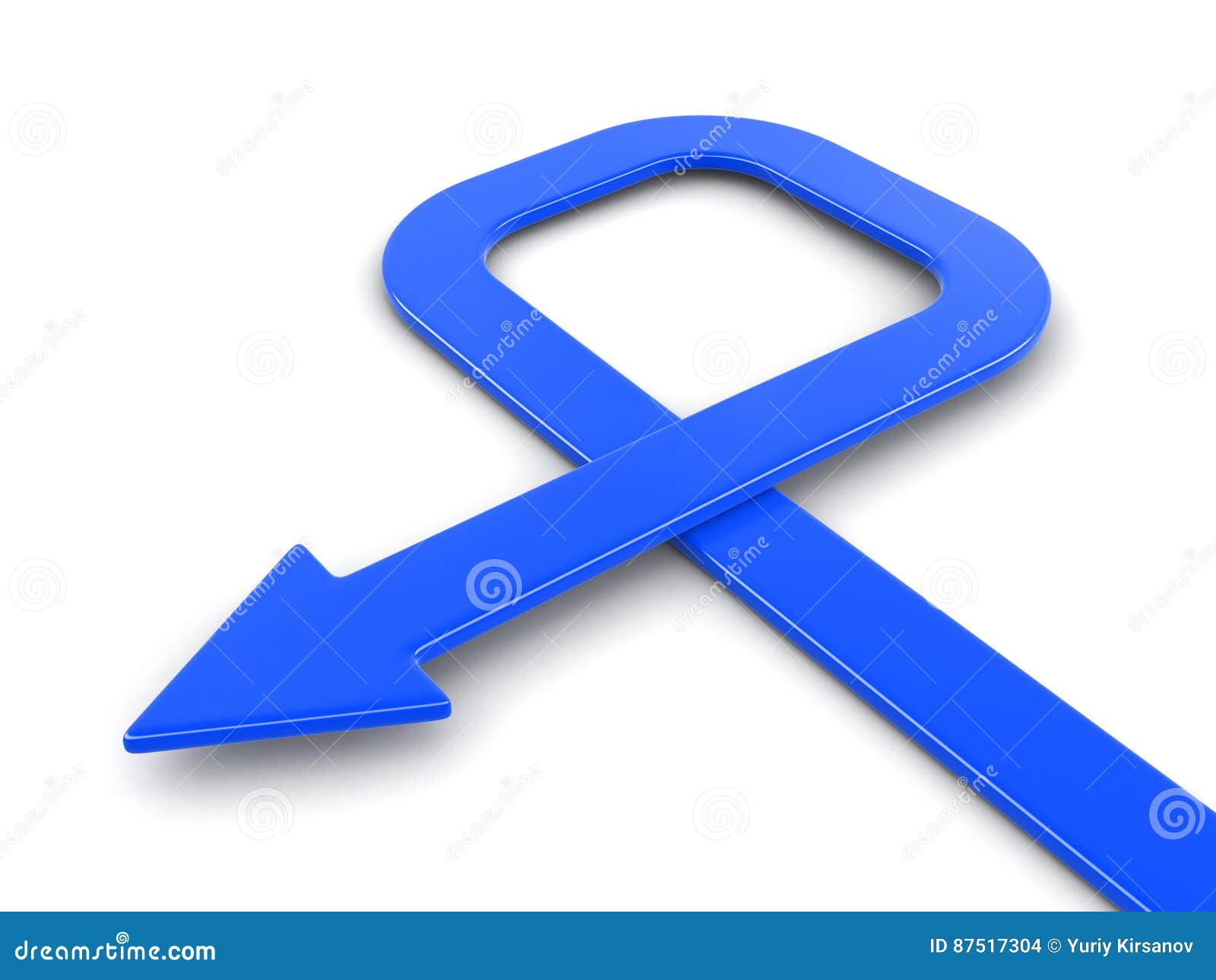 Image of Arrow loop stock illustration. Illustration of three - 87517304
