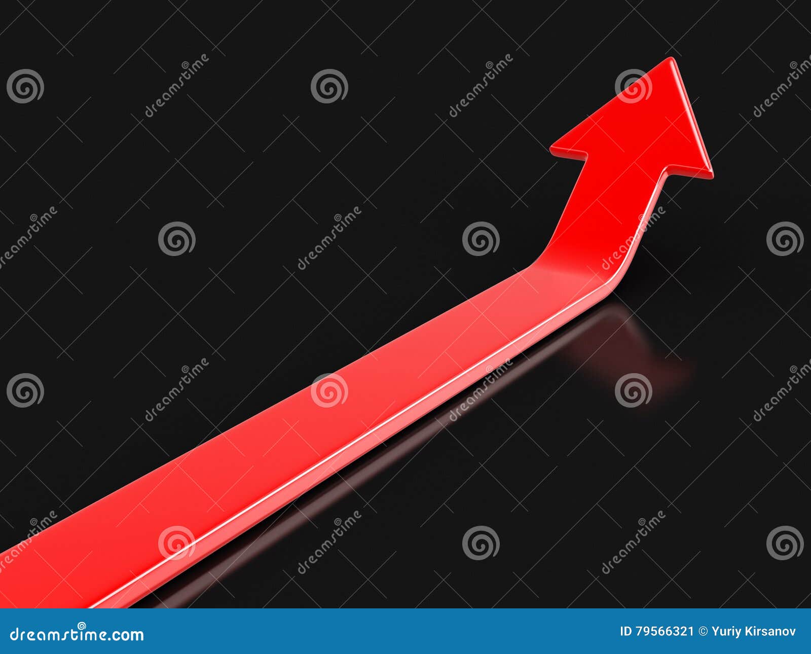 Image of Arrow up stock illustration. Illustration of curve - 79566321