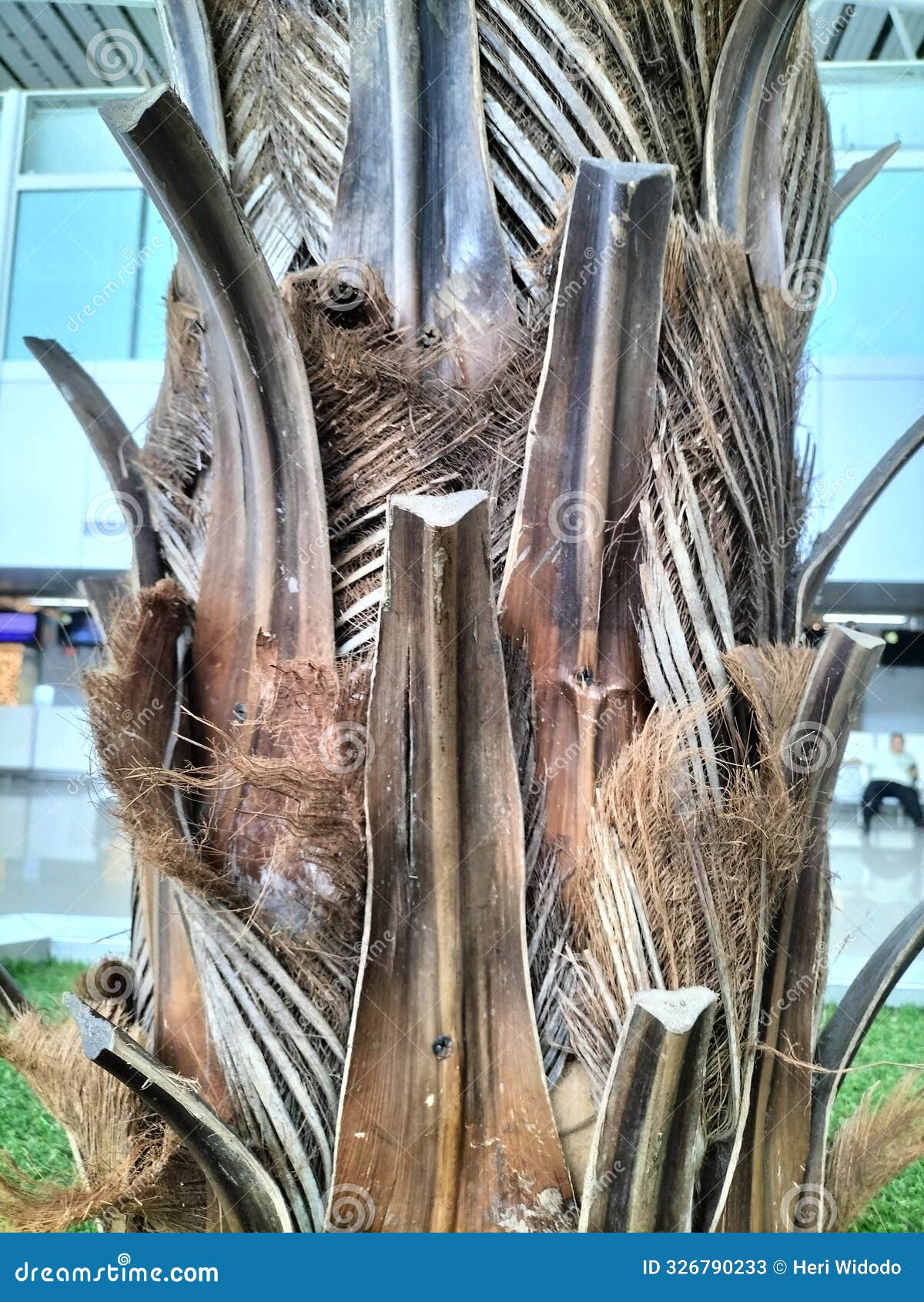 Image of Artificial Tree Made of Real Part of Tree Arrangement Stock ...