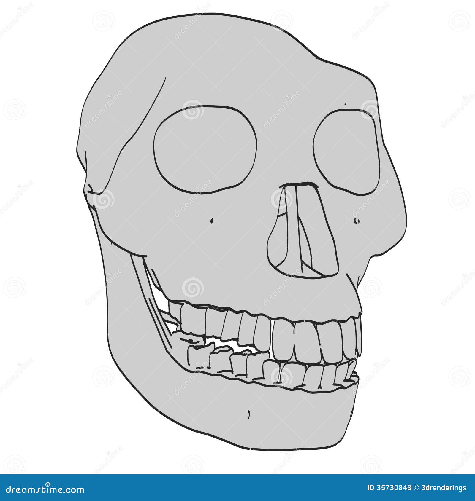 Image Of Australopithecus Afarensis Royalty-Free Stock Photo ...