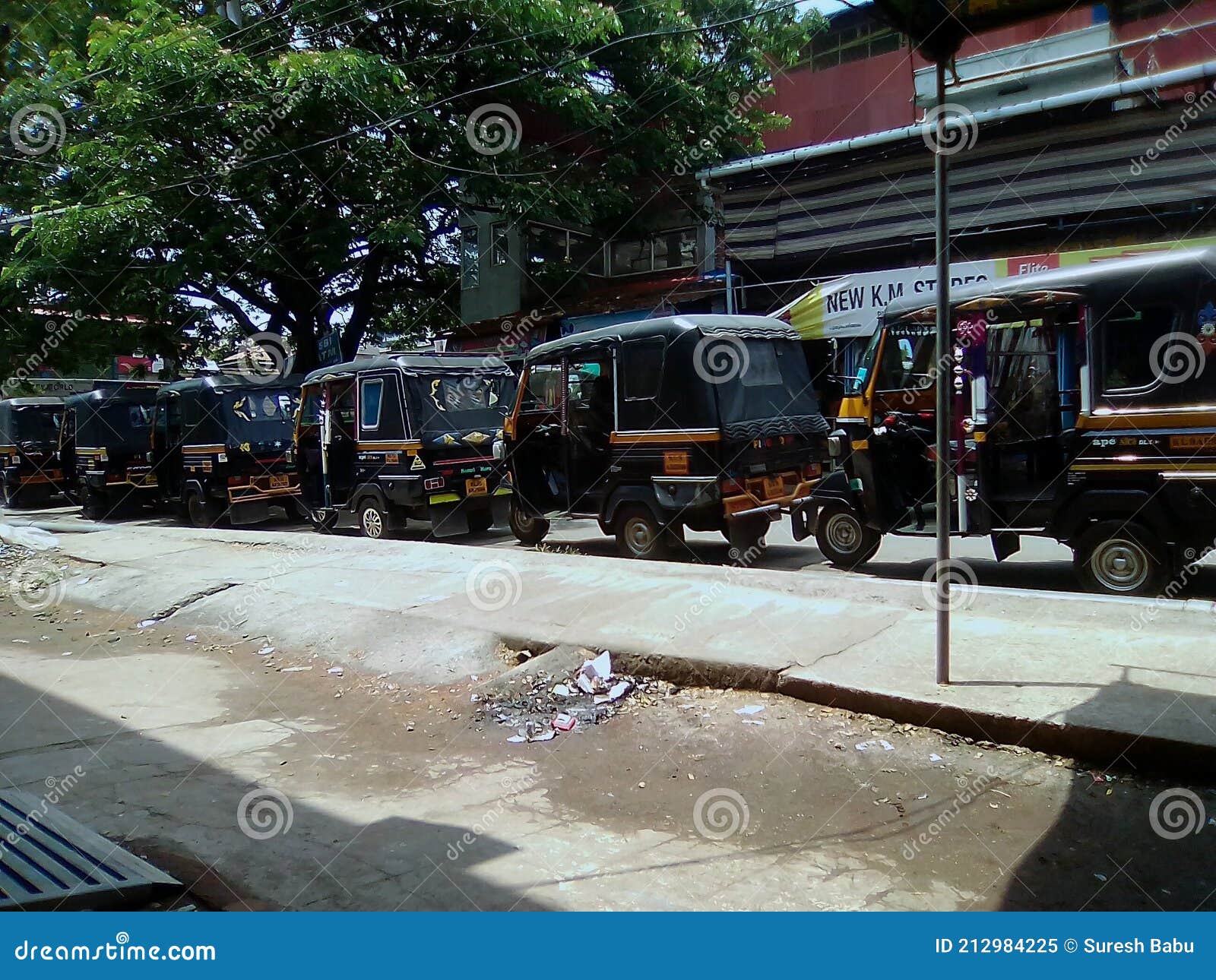 Image of Auto Stand Kerala India Editorial Image - Image of auto ...