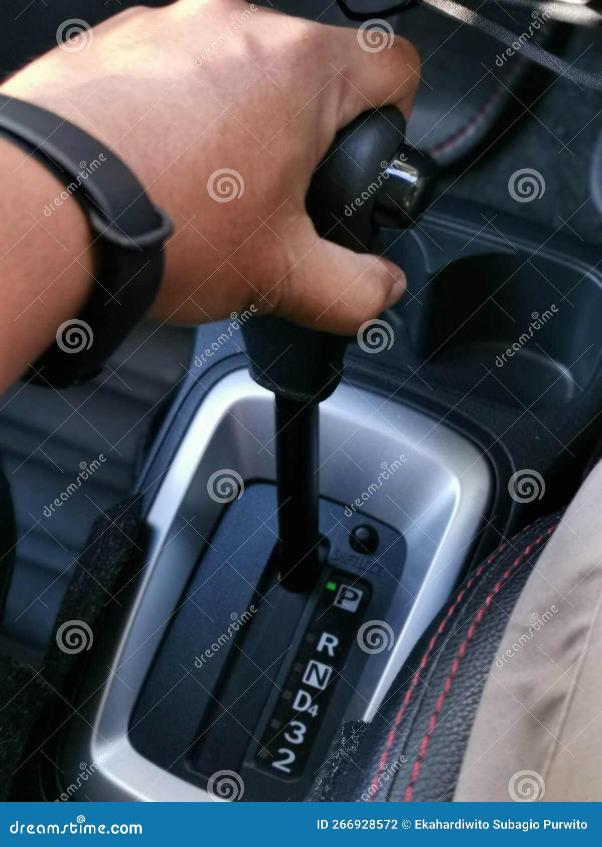 Image of Automatic Transmission Gear Shift. Stock Photo - Image of ...