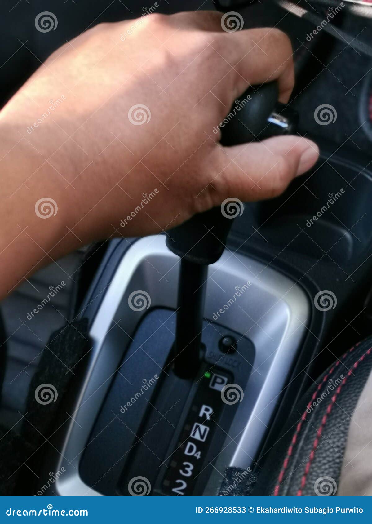 Image of Automatic Transmission Gear Shift. Stock Image - Image of ...