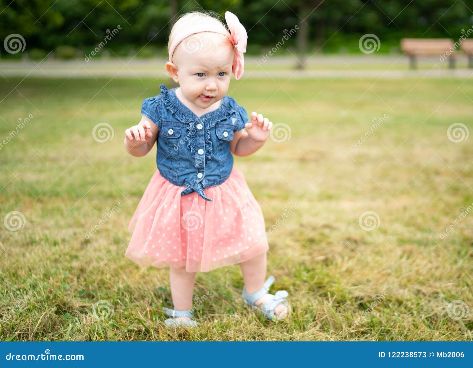 Baby playing outside stock image. Image of little, outdoor - 122238573
