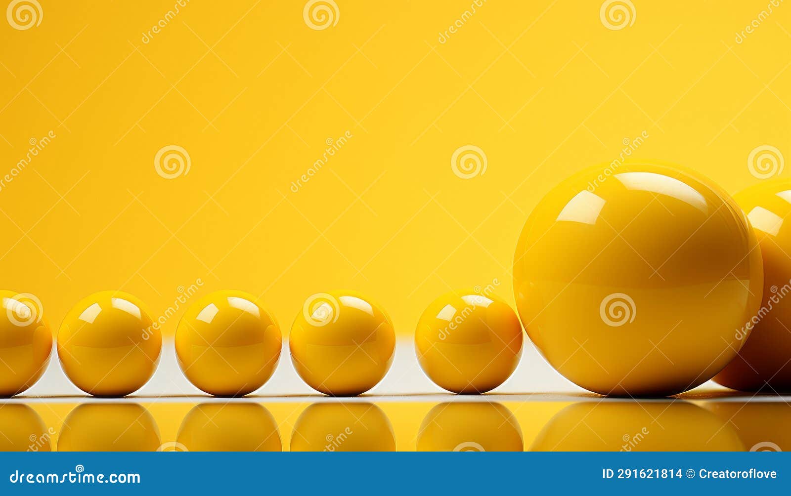 Balls And Yellow Duck. Vector Set In Cartoon Style | CartoonDealer.com ...