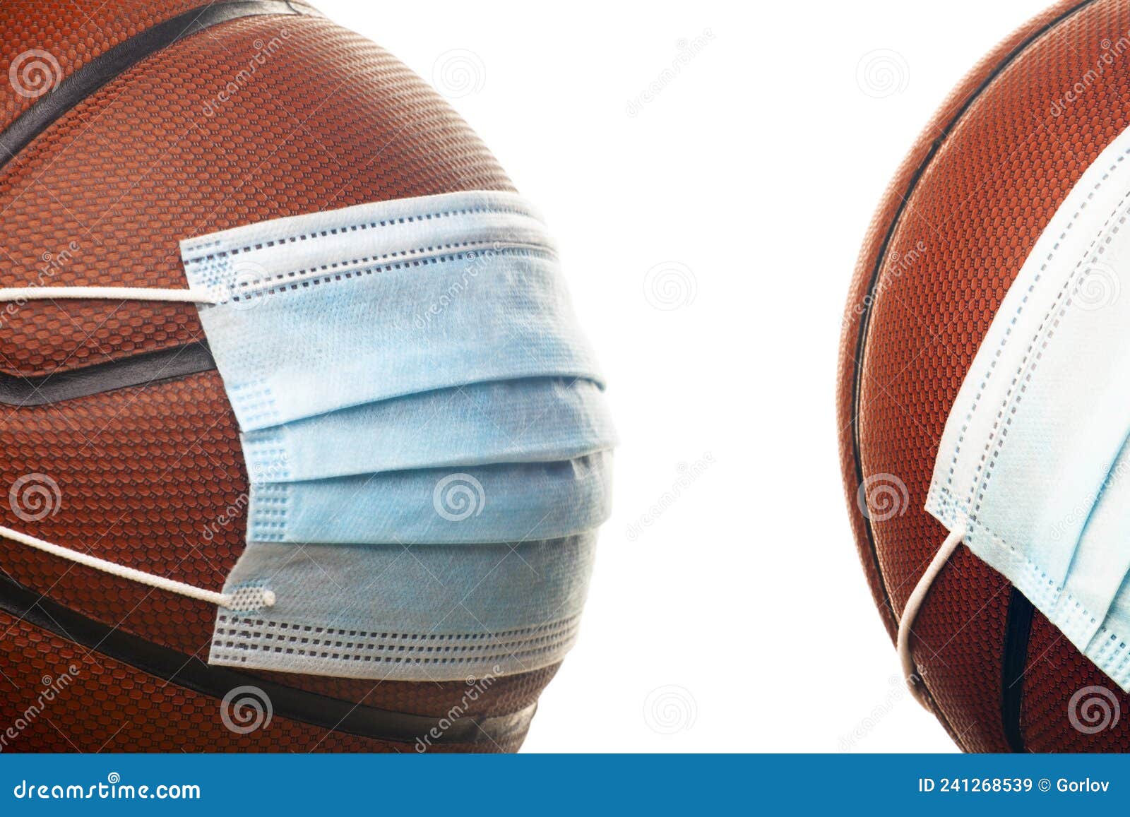 Image of Basketball Mask White Background Stock Image - Image of ...