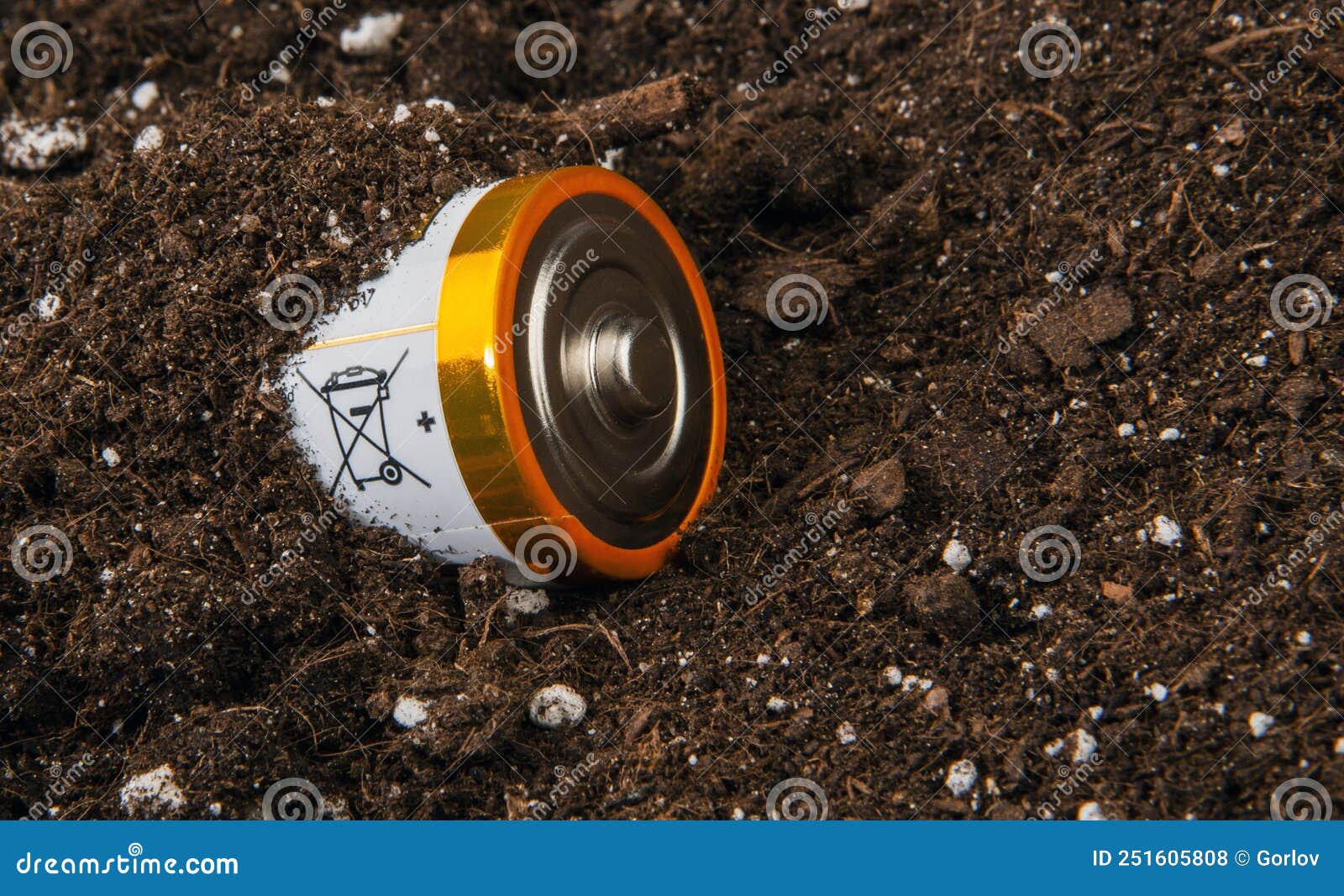 Image of battery ground stock photo. Image of environmental - 251605808