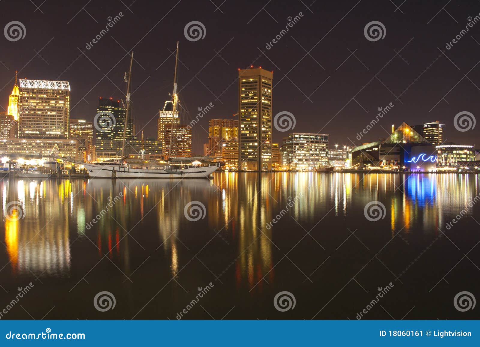 Image of Beautiful Baltimore Maryland Cityscape Stock Image - Image of ...