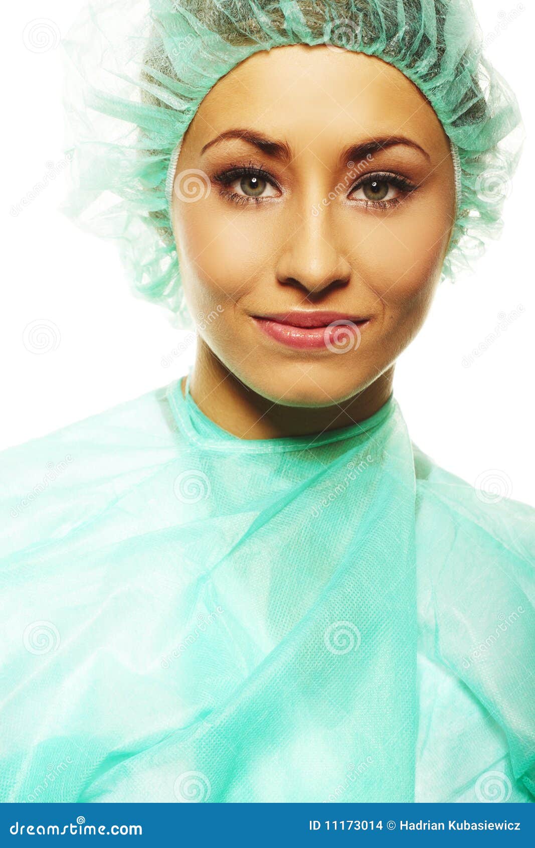 Image of Beautiful Female Surgeon Stock Photo - Image of hospital ...