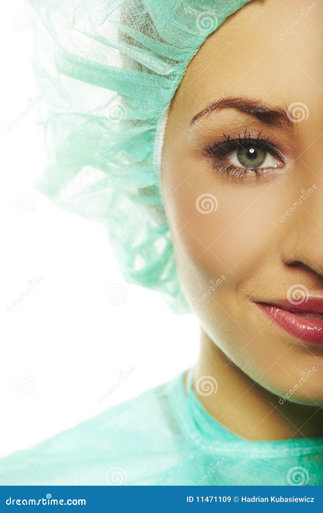Image of Beautiful Female Surgeon Stock Image - Image of lady ...
