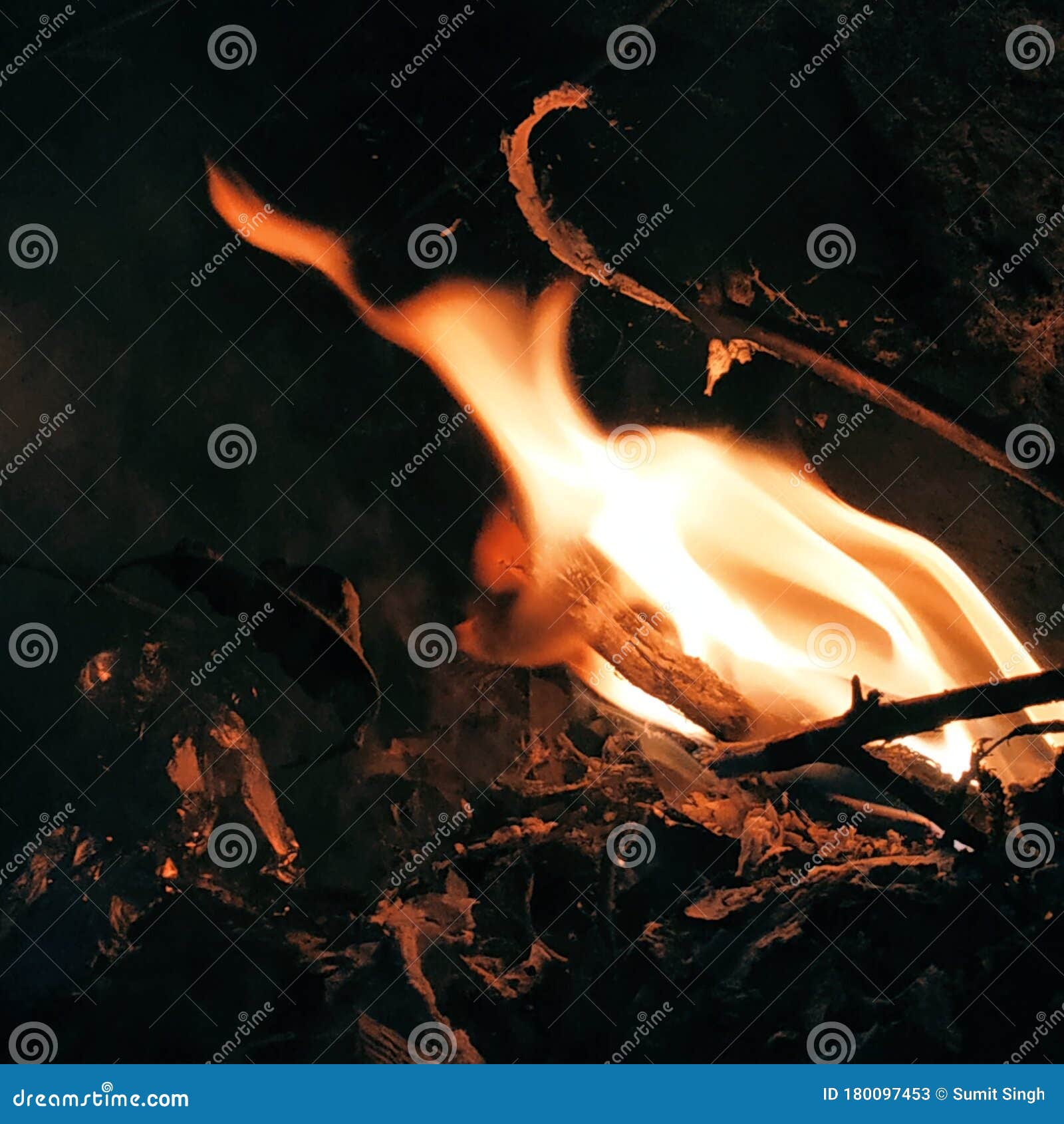 Image for a Beautiful Fire Flame Red Stock Image - Image of estate ...