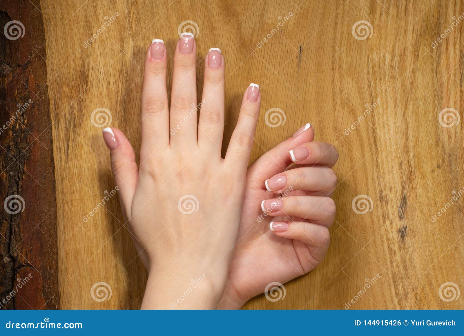 Image of Beautiful Hands with Beautiful Nails Female Hands with Nail ...