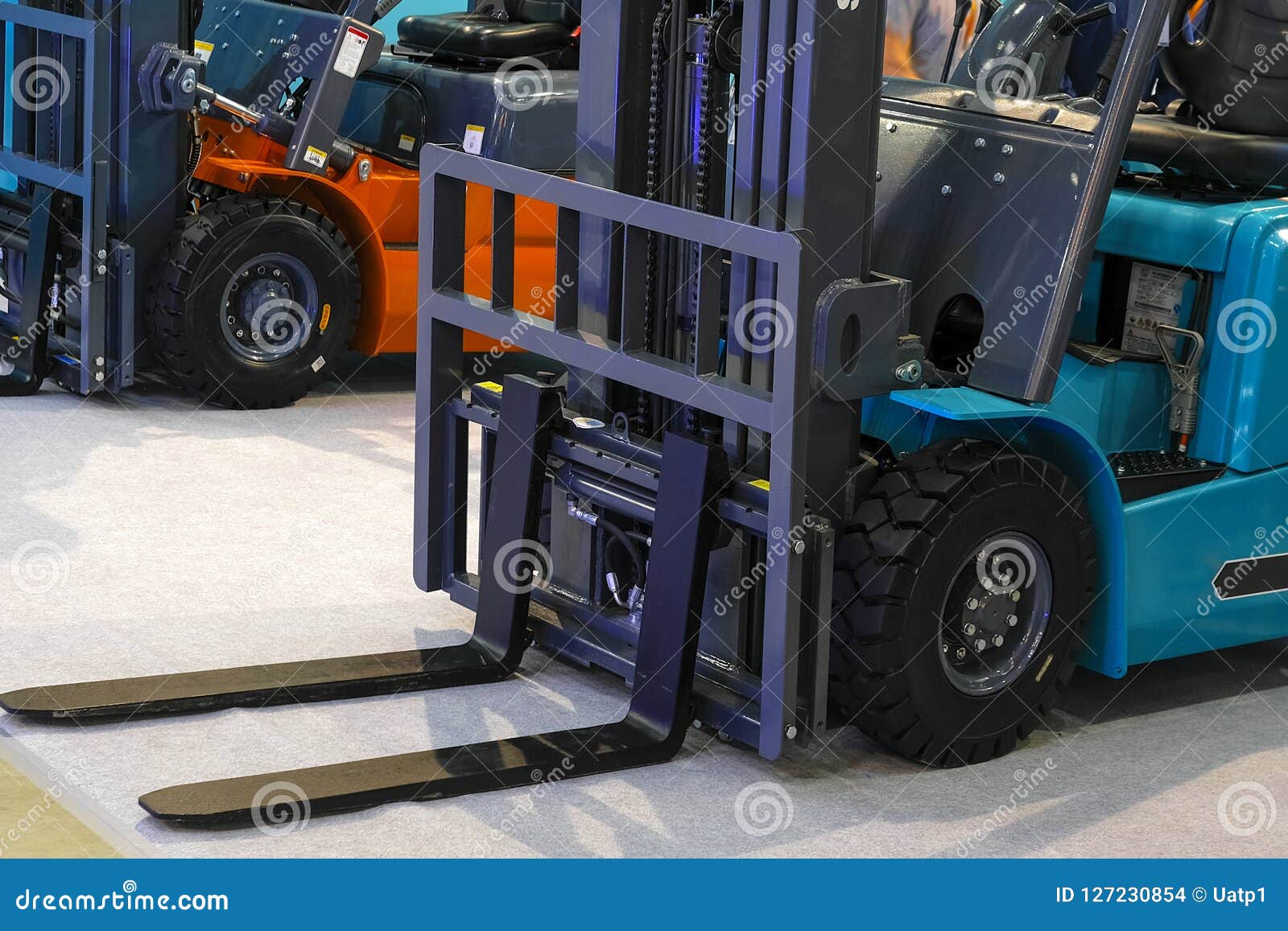 The image of a loader stock photo. Image of mini, stockpile - 127230854