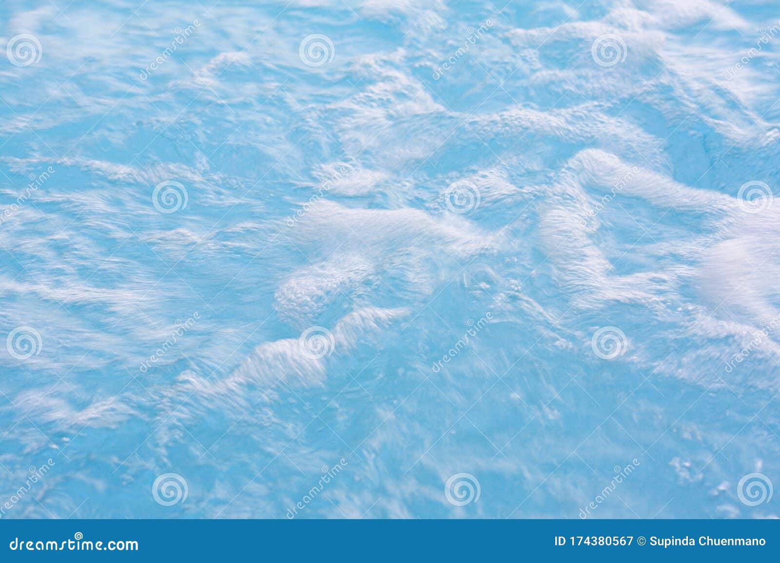 The Image of the Blue Reflecting Pool Stock Image - Image of design ...