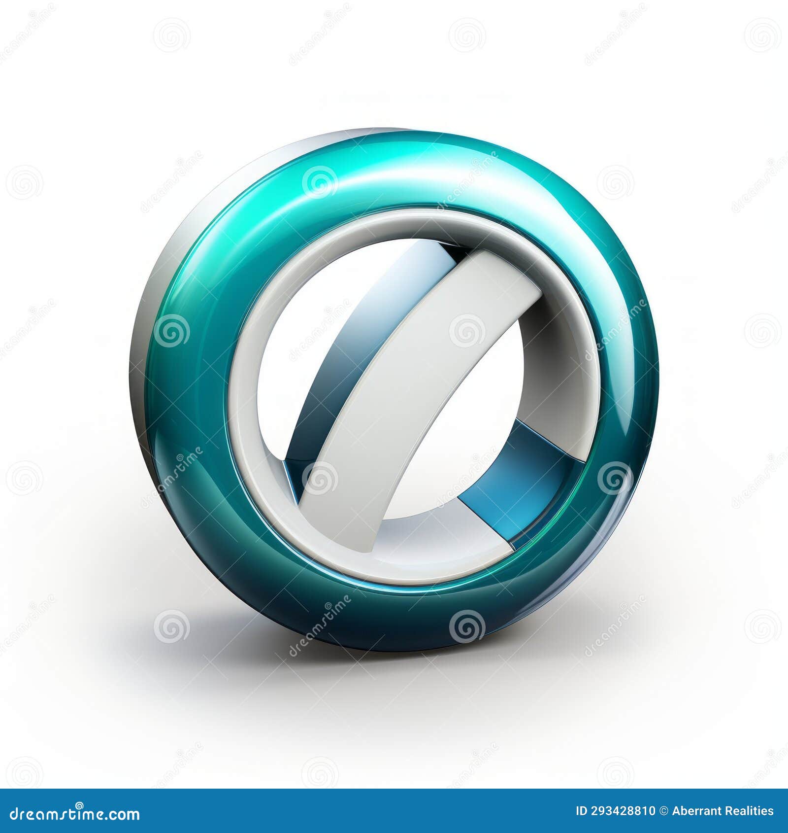 An Image of a Blue and White Logo on a White Background Stock ...