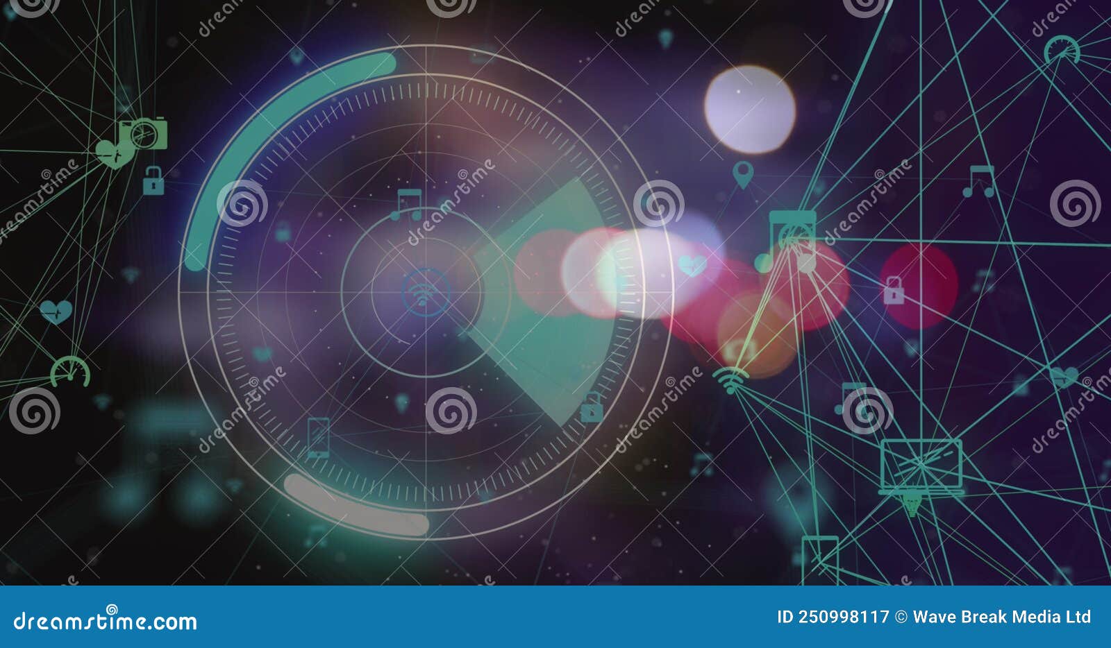 Processing Circle. Development Process. Buffer Timeline Chart. Business ...