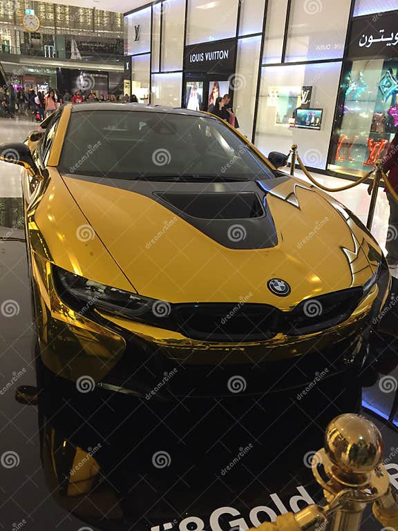 Bmw gold editorial image. Image of gold - 111028355