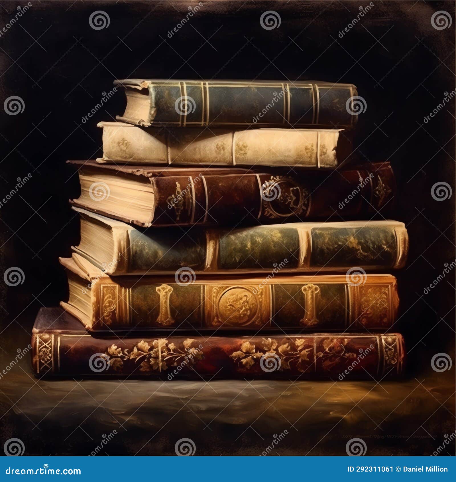 Book Old Paper, Vintage Digital Paper Stock Illustration - Illustration ...