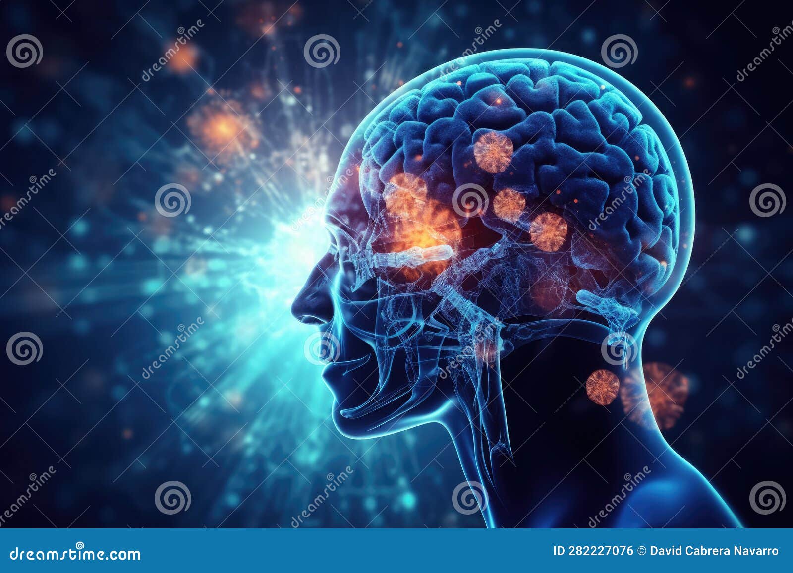 Image of a Brain Scanner, Smart Medical Concept, Use of Artificial ... Image of a Brain Scanner, Smart Medical Concept, Use of Artificial ...