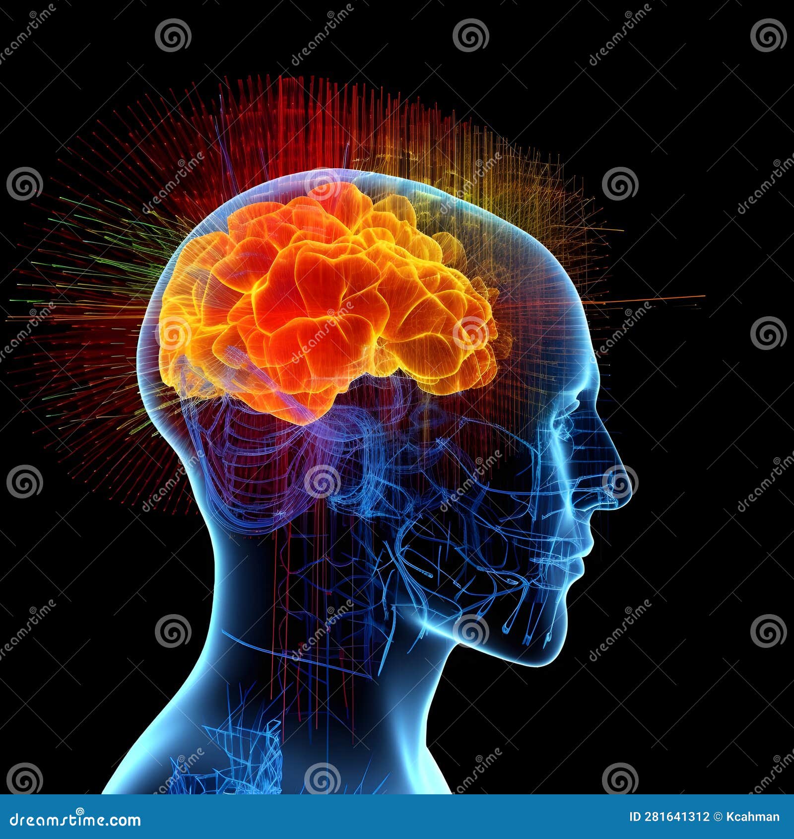 Image Of Brainwaves Rehabilitation With Electromagnetic Brain Wave ...
