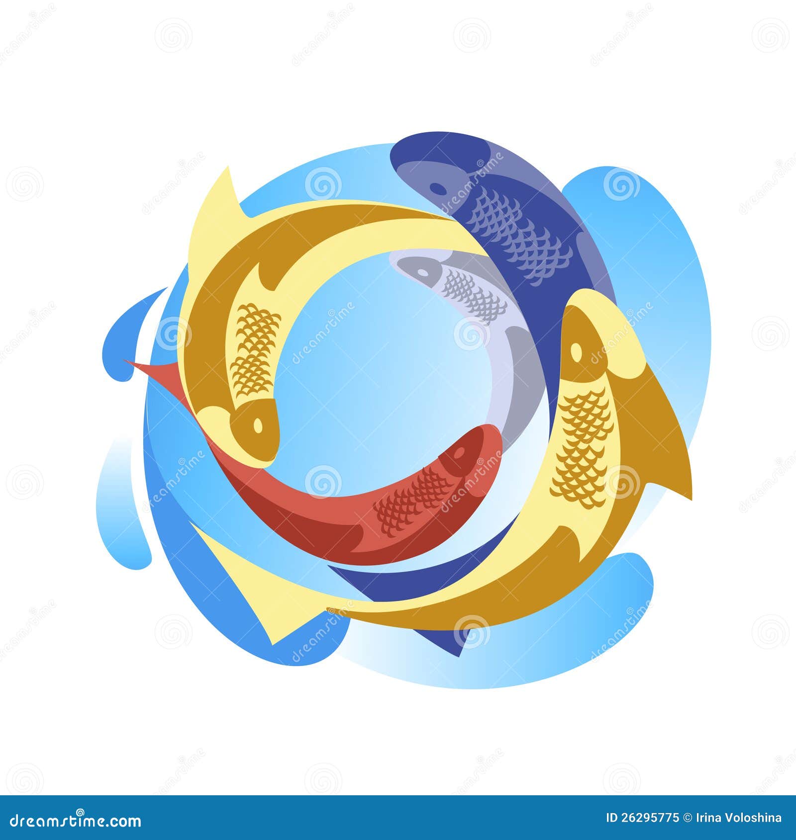 Image of bright fish stock illustration. Illustration of colorful ...