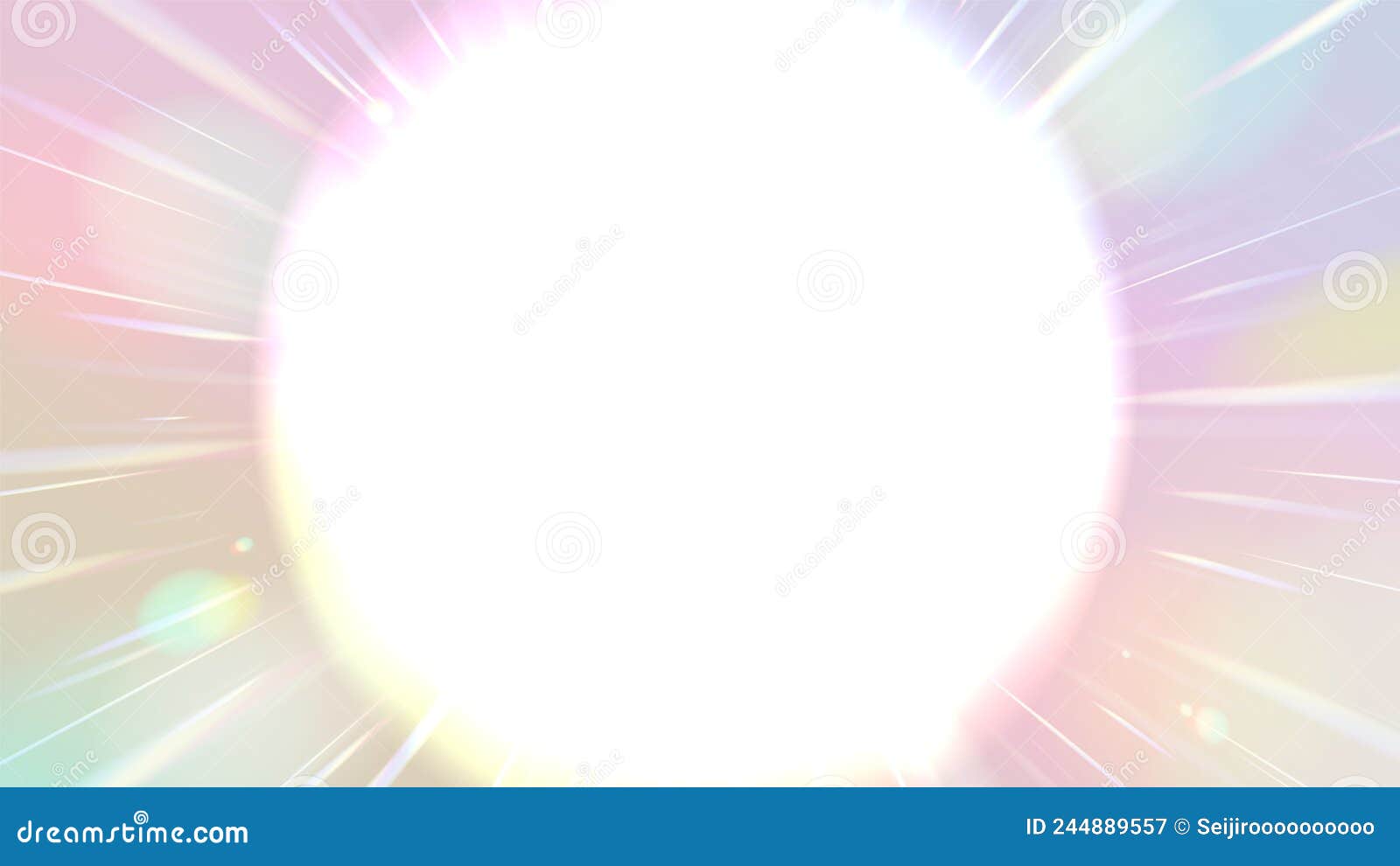 Image of Bright Light Source at the Center. Pale Background Color Stock ...
