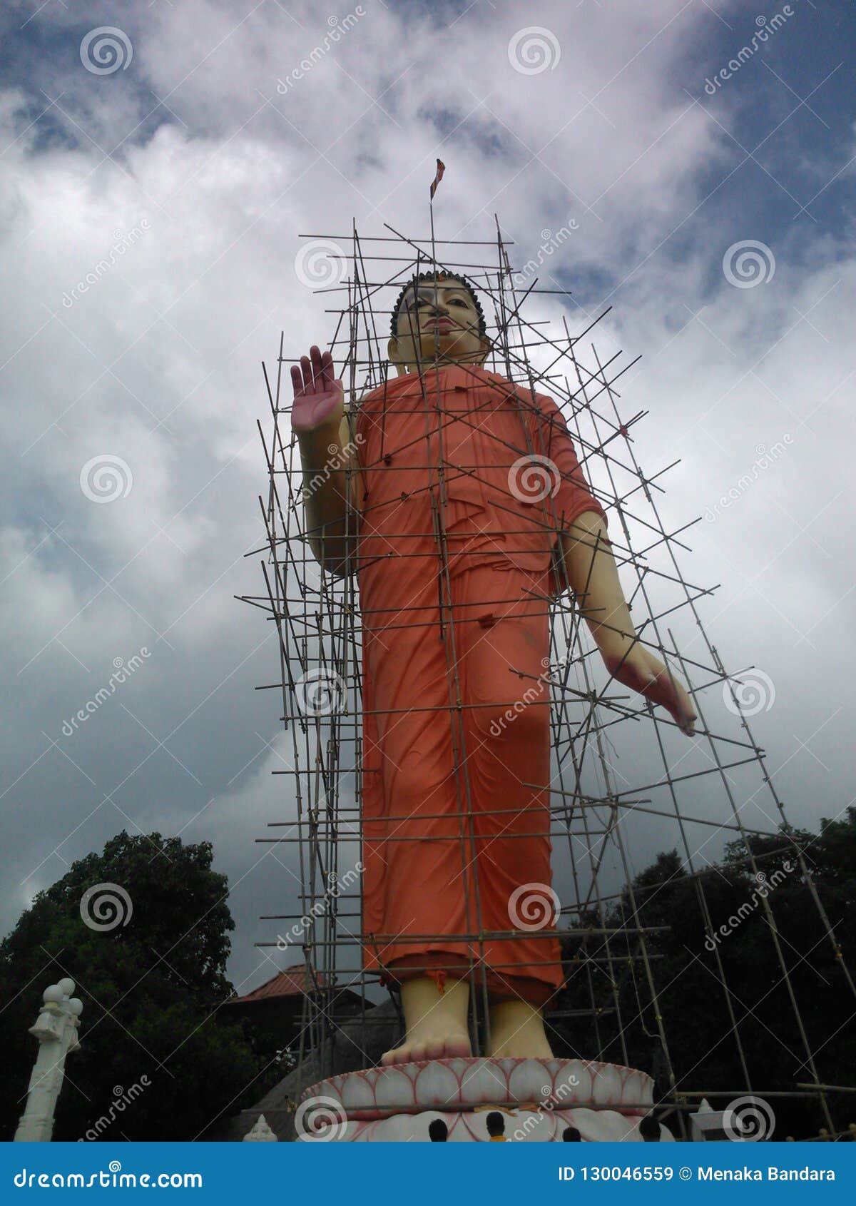 This Image is Buddha Thero at the Temple Stock Image - Image of ...