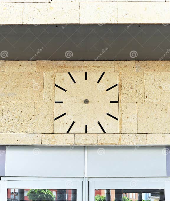 Clock without Hands. Concept of the Passage of Time. No Time. Infinite ...