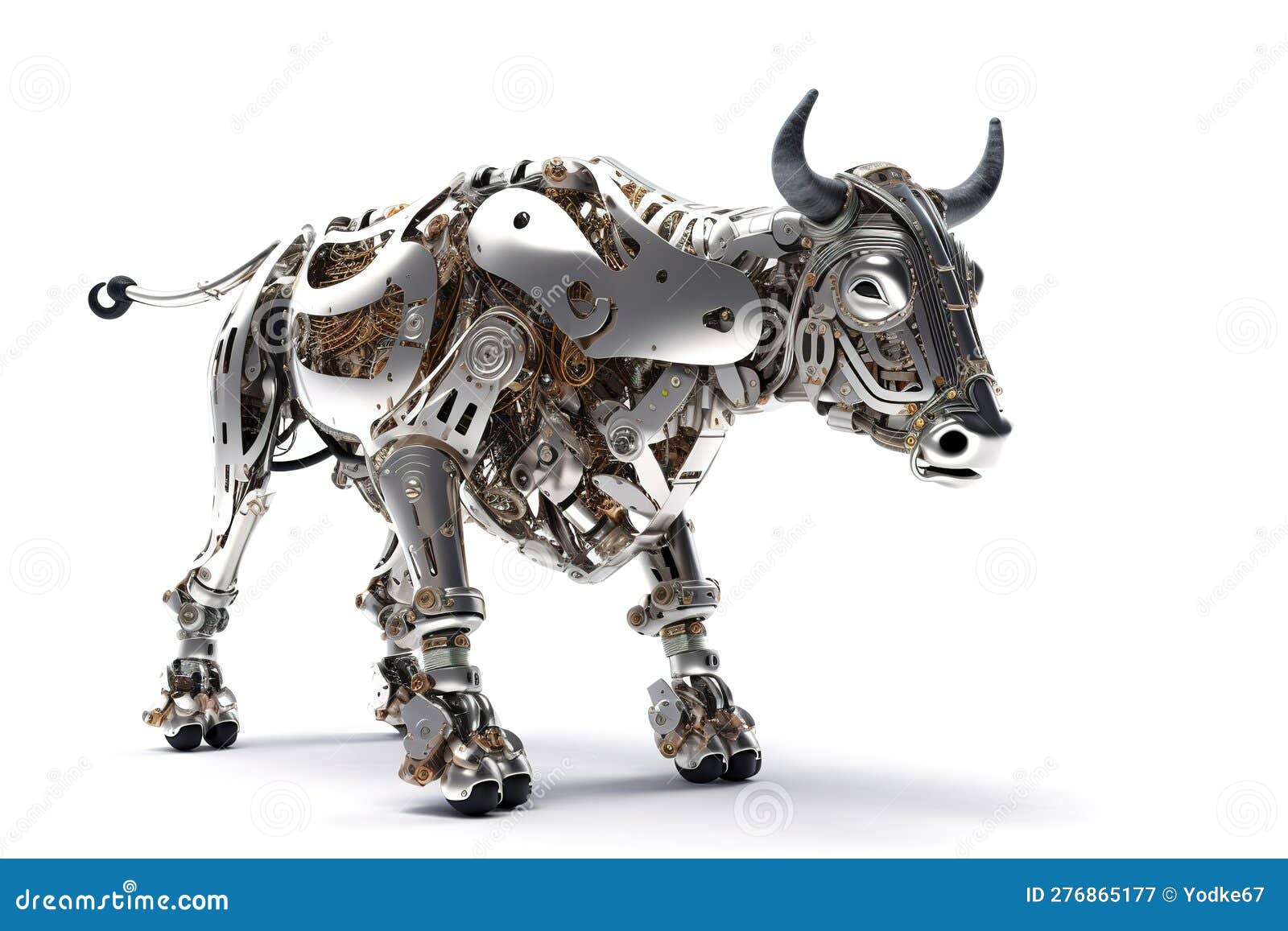 Android With Bull Horn Stock Photography | CartoonDealer.com #32689964