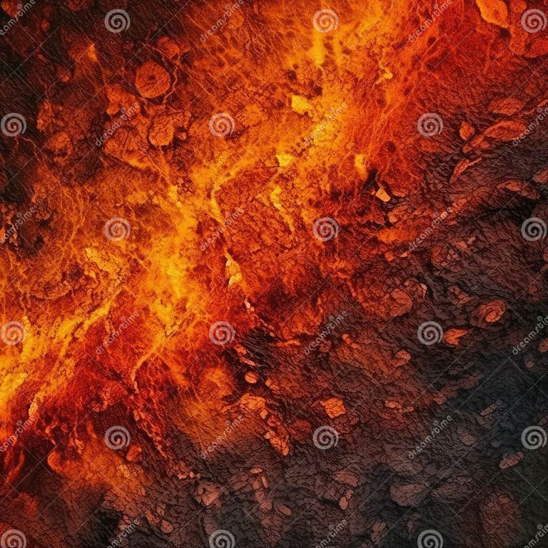 Background Canvas with Fire Flames Stock Illustration - Illustration of ...