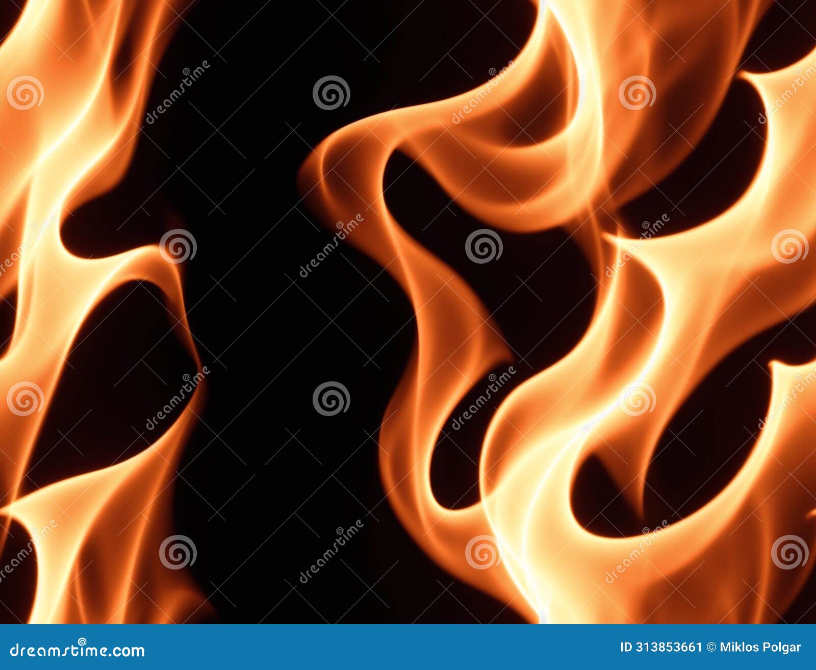 Burning Fire - Seamless and Tileable Stock Image - Image of generated ...