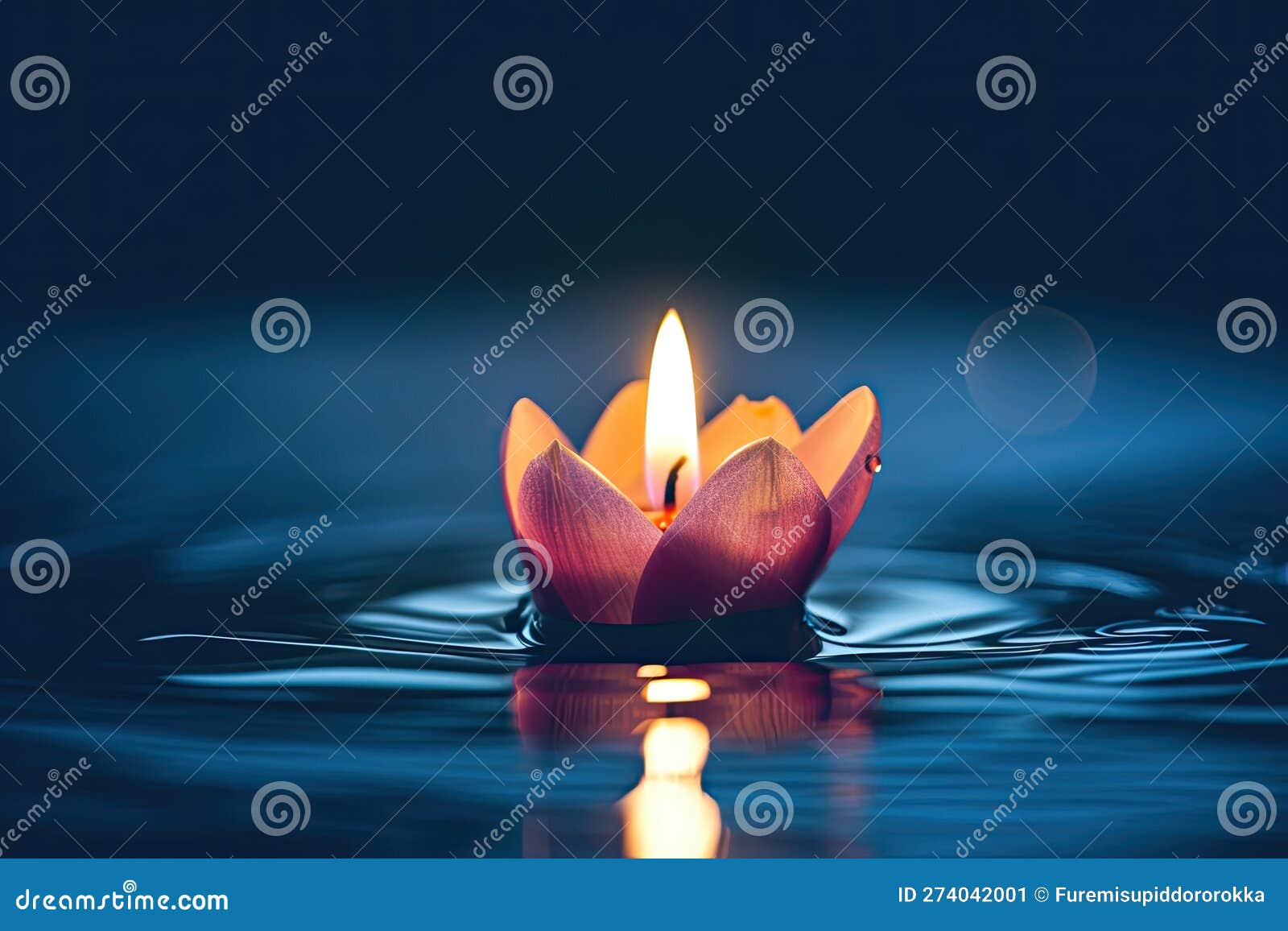 Image of a Candle Flame, Which Represents Inner Peace and Stillness, To ...