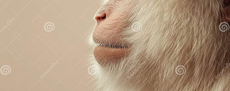 Close-up of Textured Monkey Fur with Sharp Focus Emphasizing Natural ...
