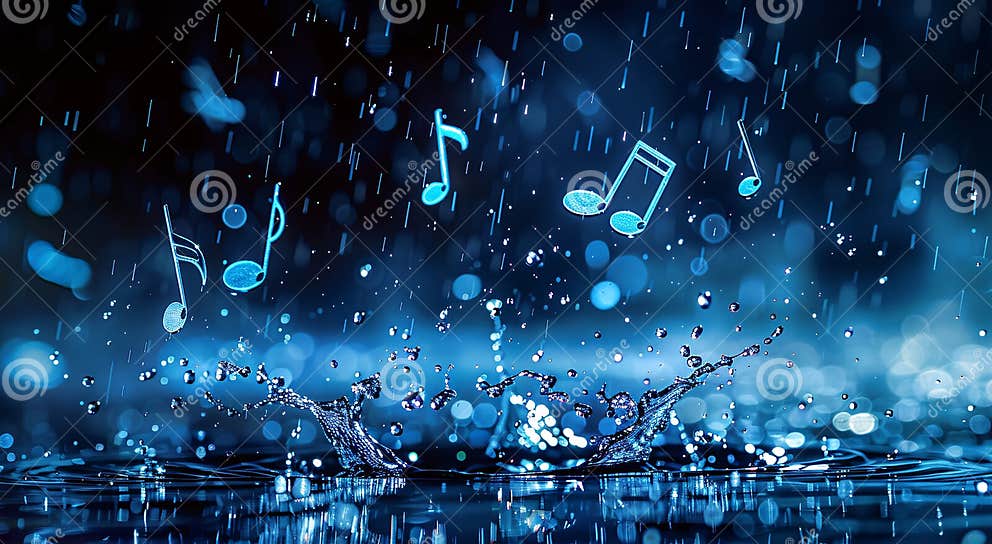 Melodic Raindrops Aqua Notes: Raindrop Symphony, the Music of Rain ...