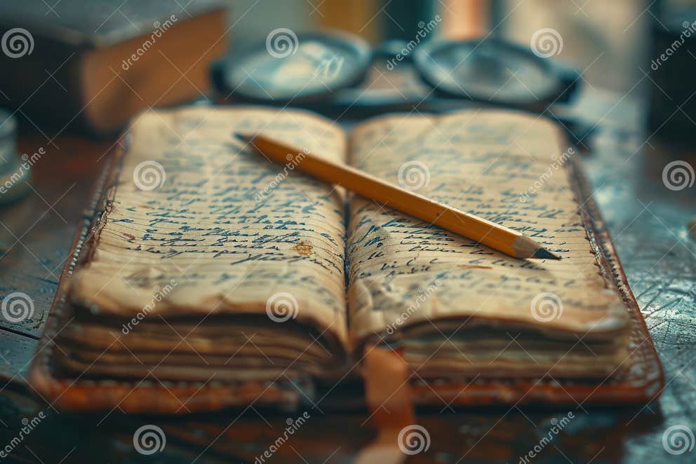 Office Essentials: Notepad, Pencil, and Paper for Jotting Down Notes ...