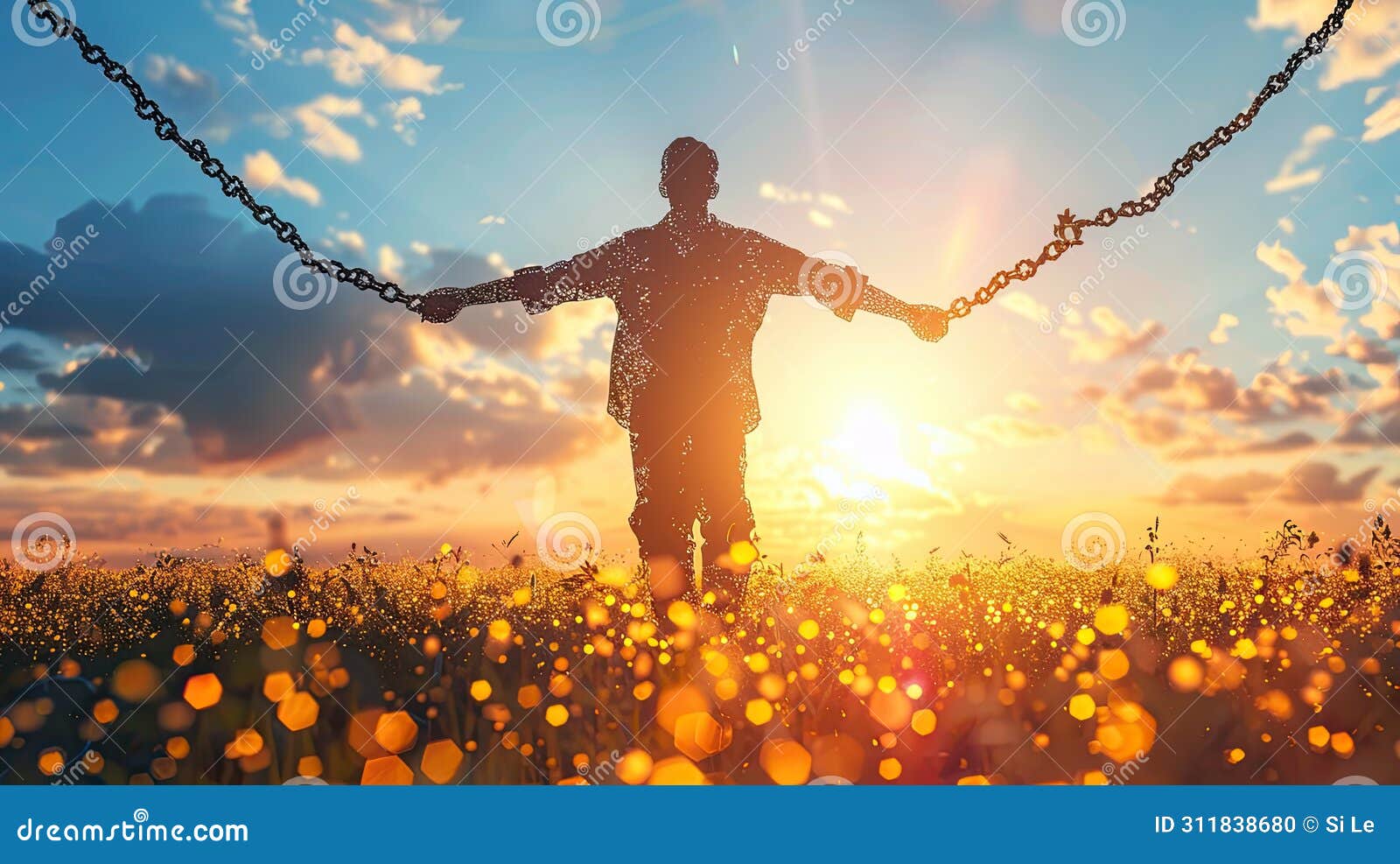 Breaking Free: a Symbol of Personal Freedom and Empowerment As Broken ...