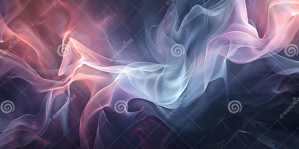 Abstract Layers of Translucency Unveiling Beauty in Luminous Harmony ...