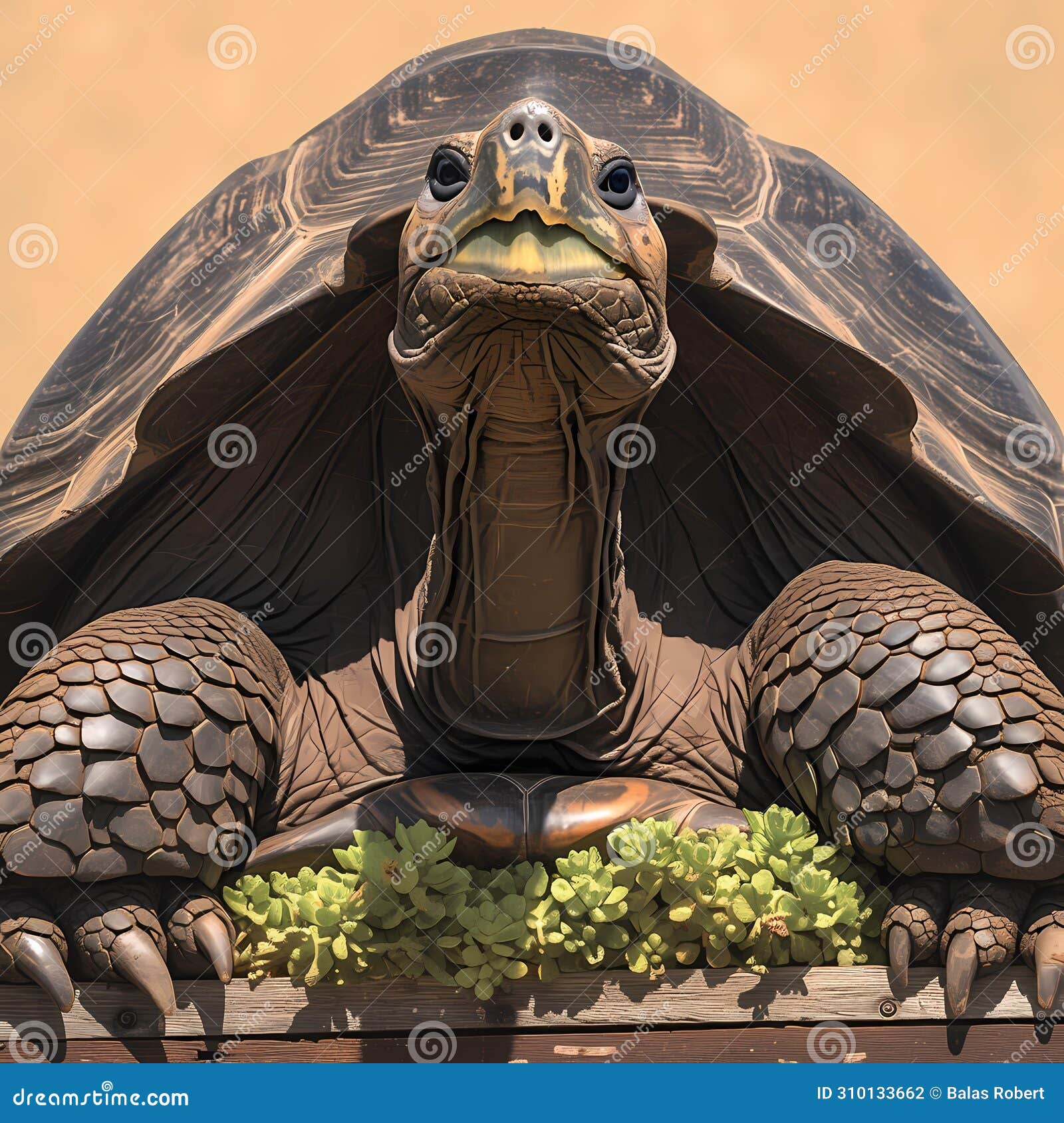Determined Turtle stock illustration. Illustration of turtle - 310133662