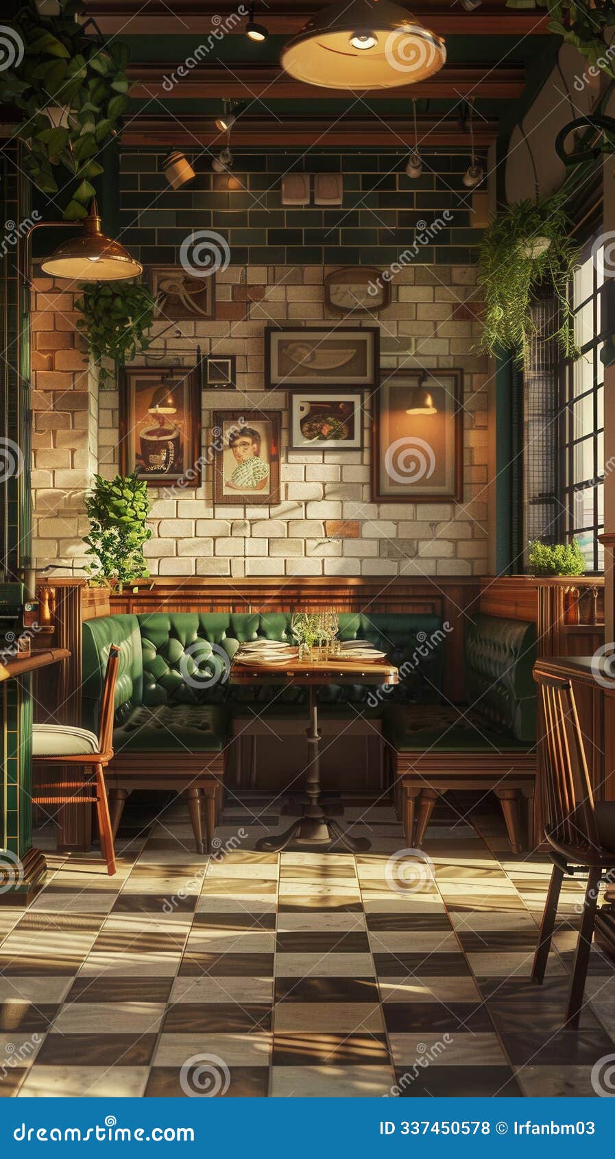 "Elegant Dining Scene Preppy Restaurant Background" Concept Stock ...