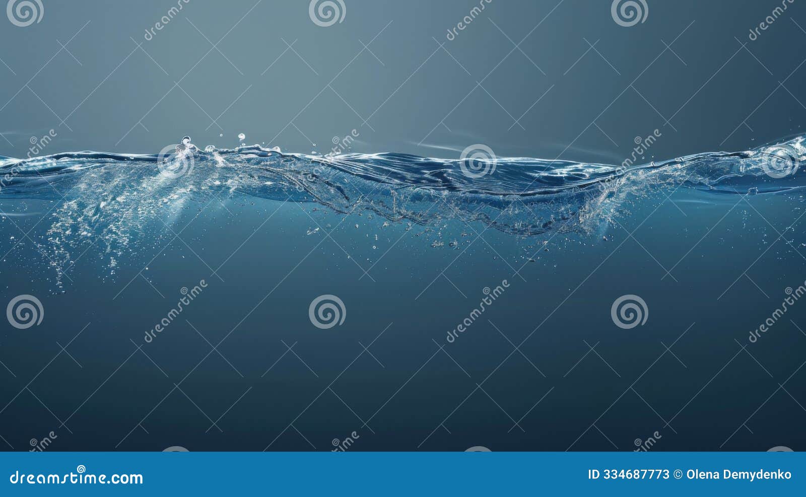 The Image Captures a Tranquil Underwater Scene Where Soft Waves Create ...