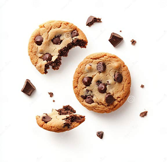 Image Capturing Exploding Chocolate Chip Cookies, Sweets, and ...