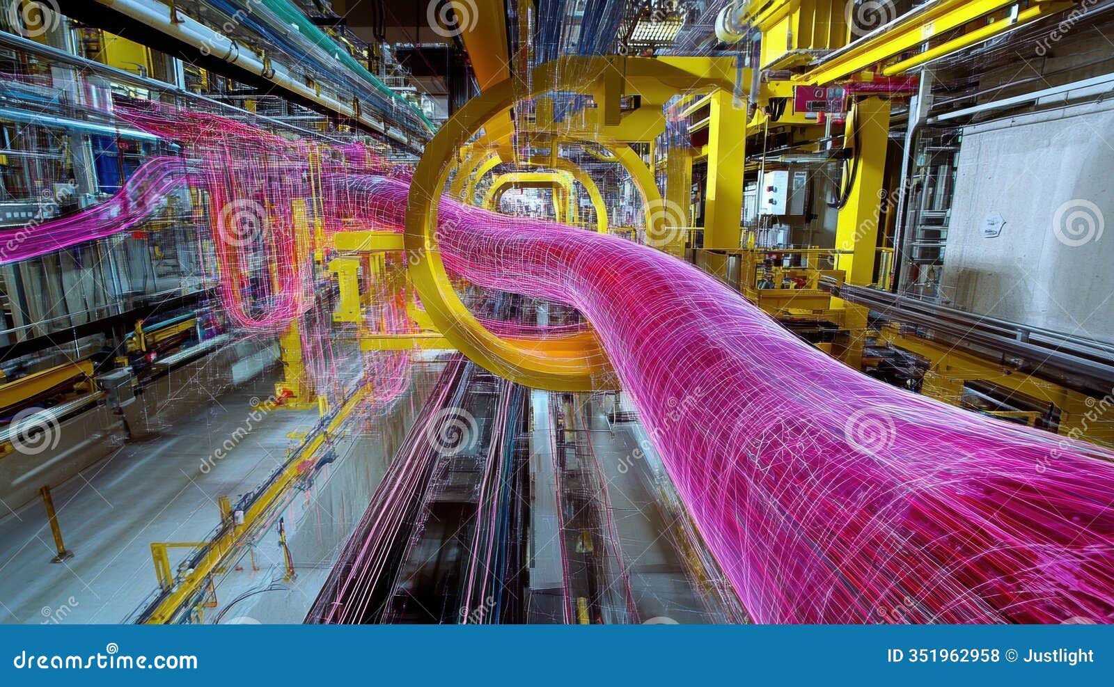 An Image Capturing Intricate Wiring Being Connected Enhanced by Digital ...