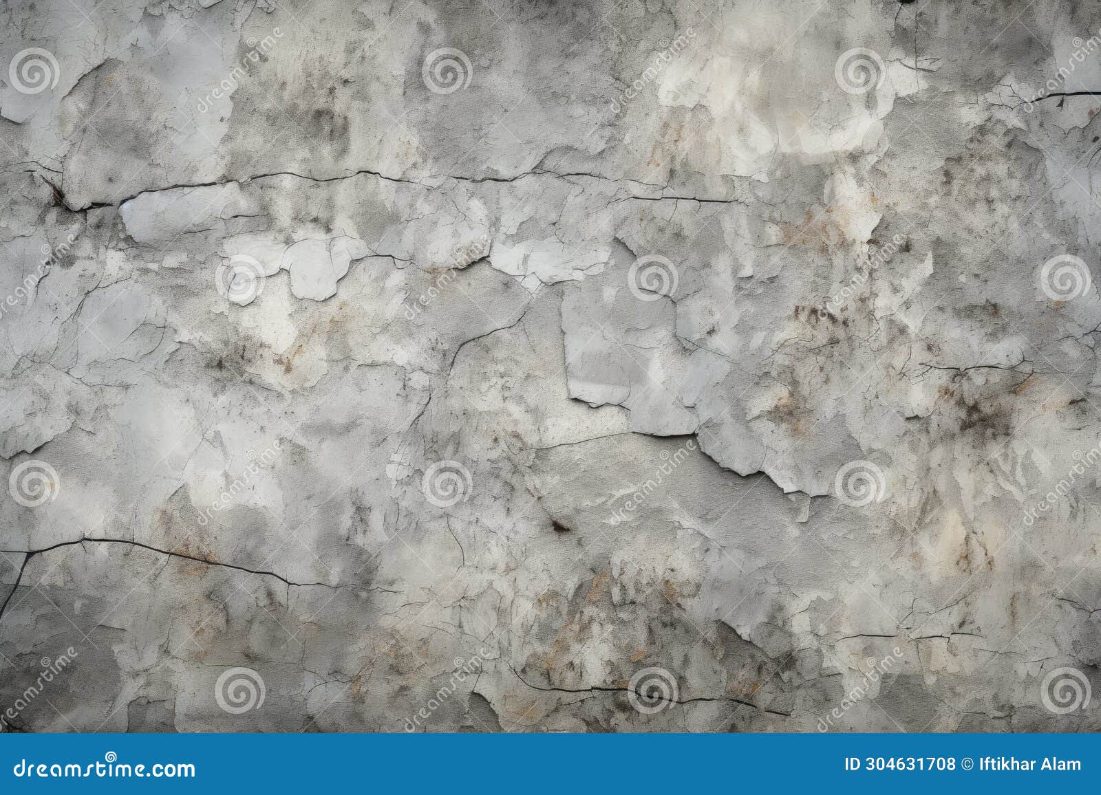 An Image Capturing a Wall with Multiple Cracks and Extensive Damage ...