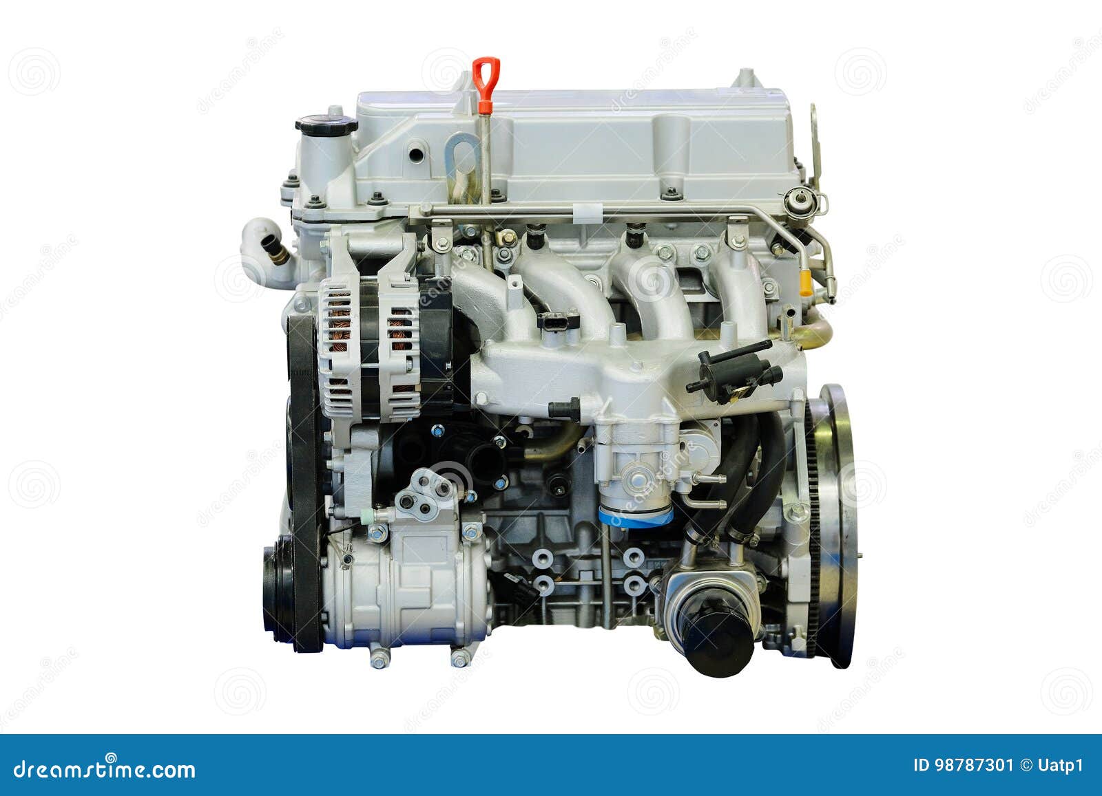 Car engine isolated stock image. Image of diesel, motor - 98787301