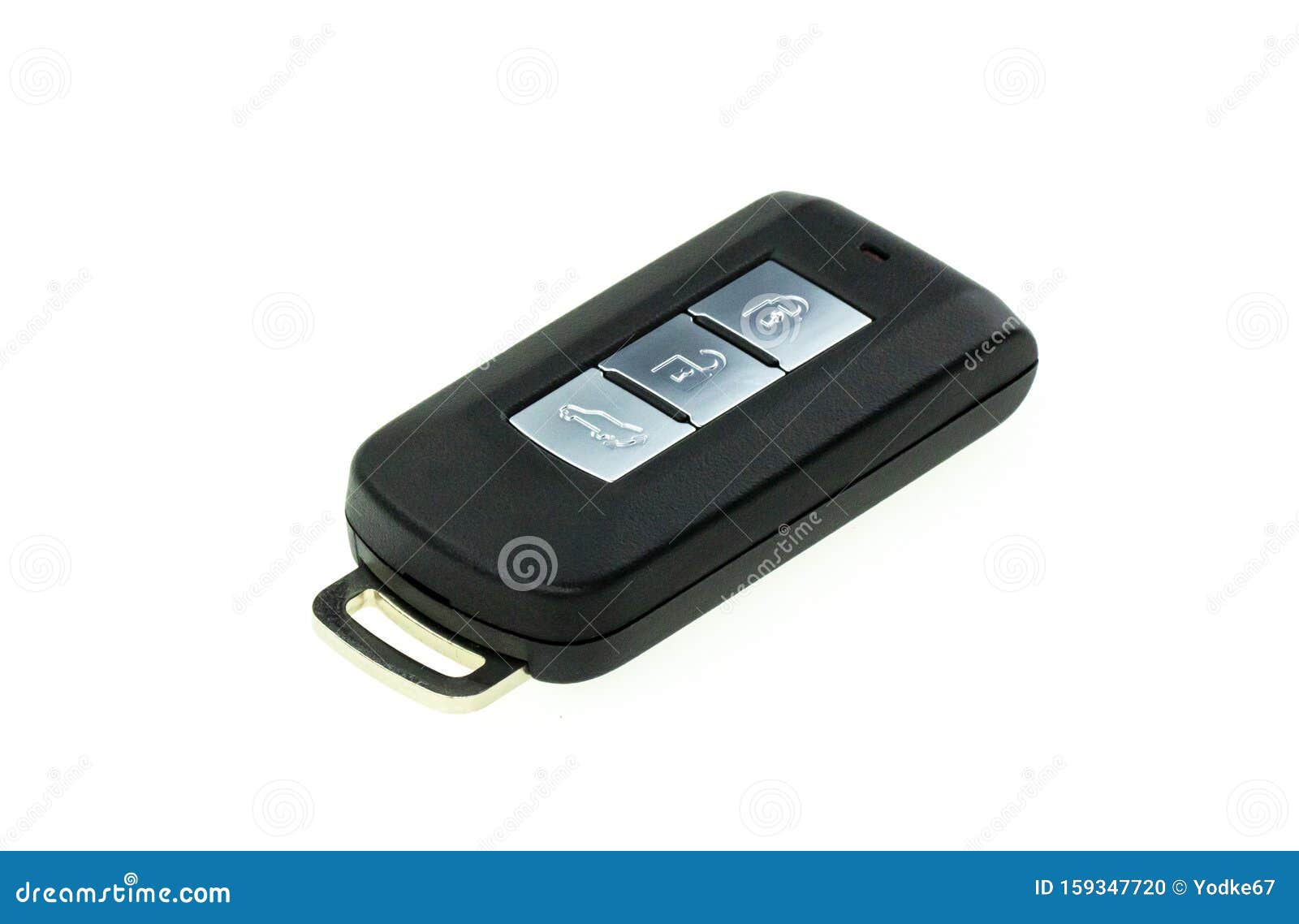Image of Car Keys Remote Isolated on White Background Stock Photo ...