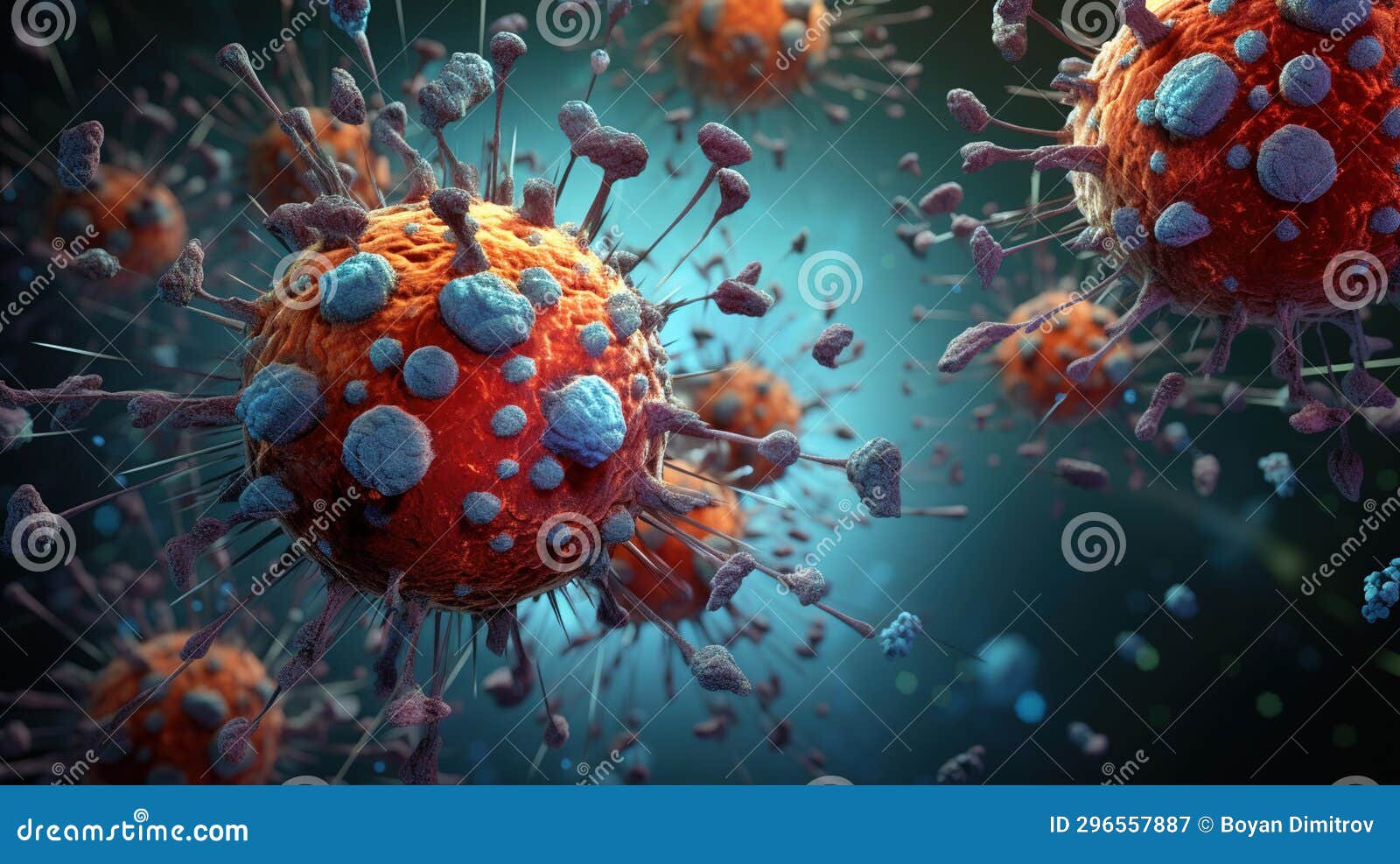 Virus attack stock illustration. Illustration of danger - 296557887