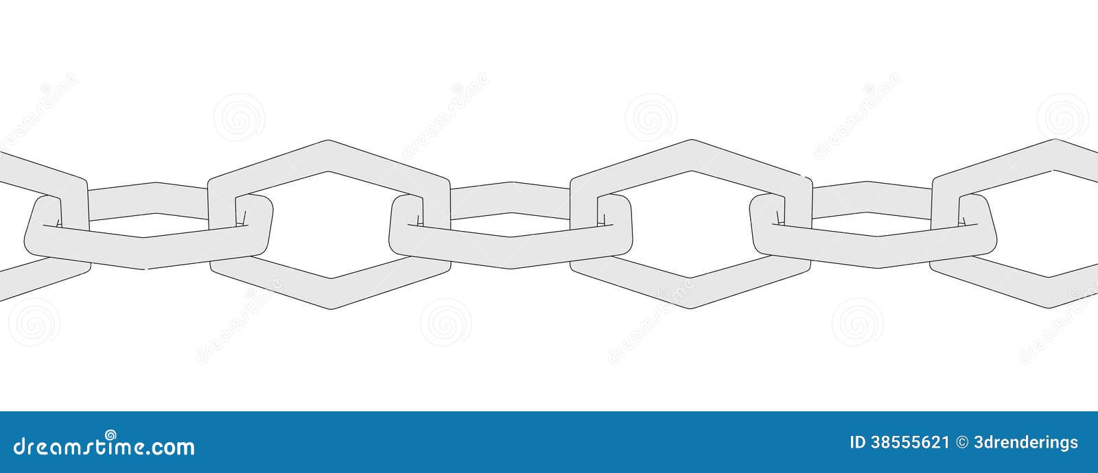 Image of chain links stock illustration. Illustration of toon - 38555621